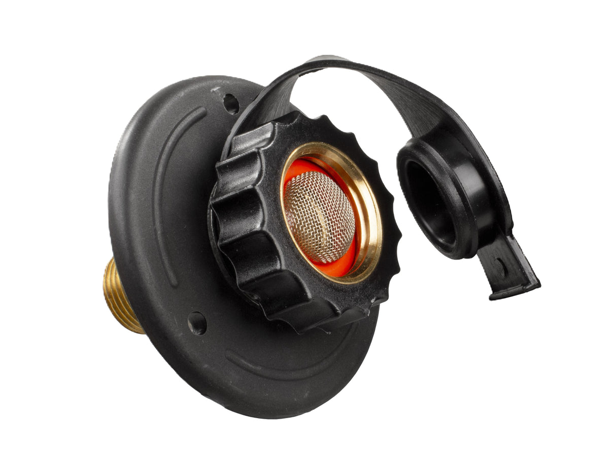 City Water Flange, Plastic, Black, FPT – Cody-Talbert